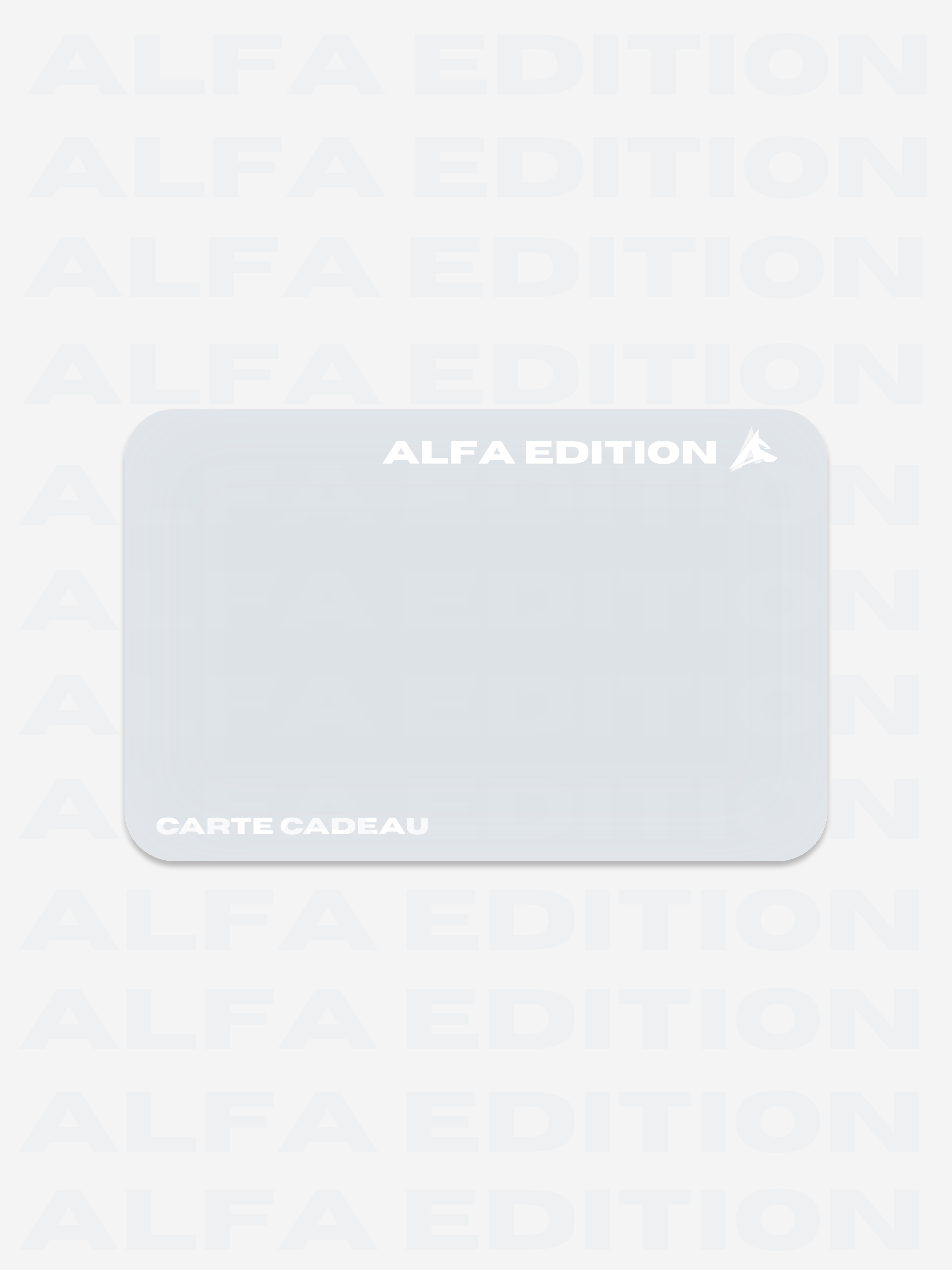 Carte cadeau ALFA – ALFA EDITION